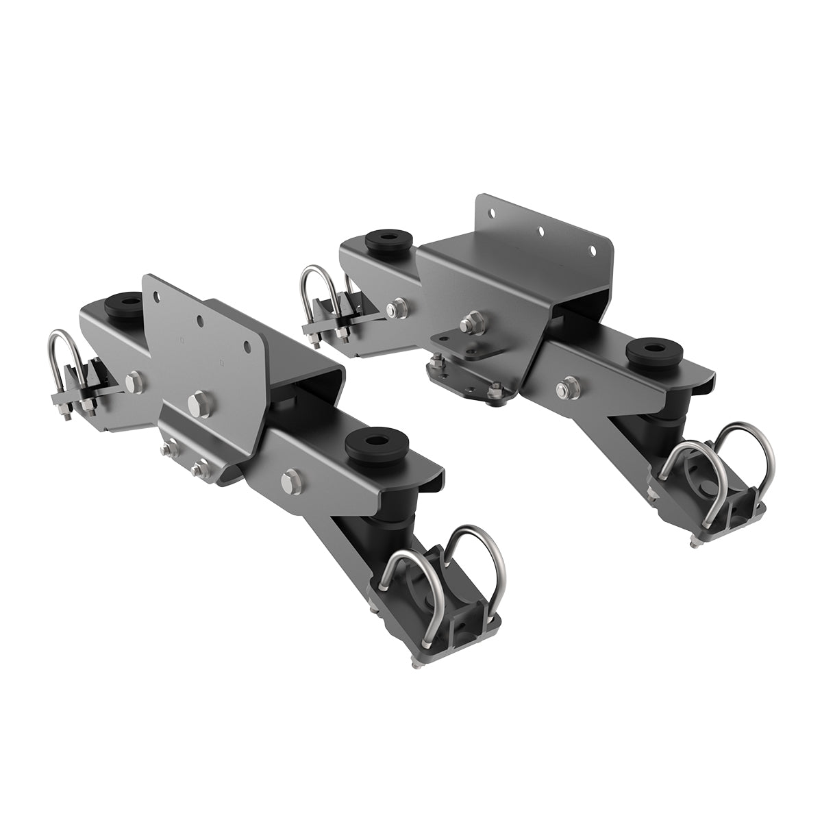 7000 lb Tandem Axle Silent Ride Trailer Suspension with 33 inch Axle S ...